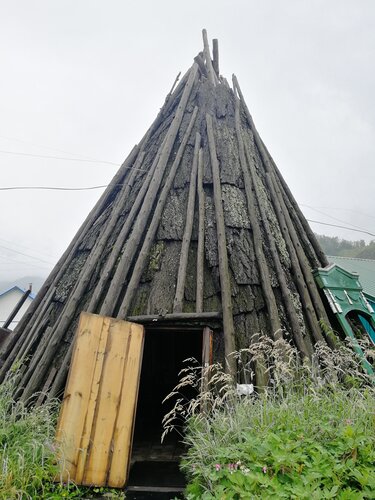 Müzeler ve sanat galerileri Krayevedchesky muzey Shebalinskogo rayona, Altay Cumhuriyeti, foto
