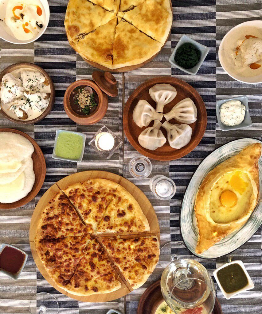 Kafe Megobaro, Saint‑Petersburg, foto