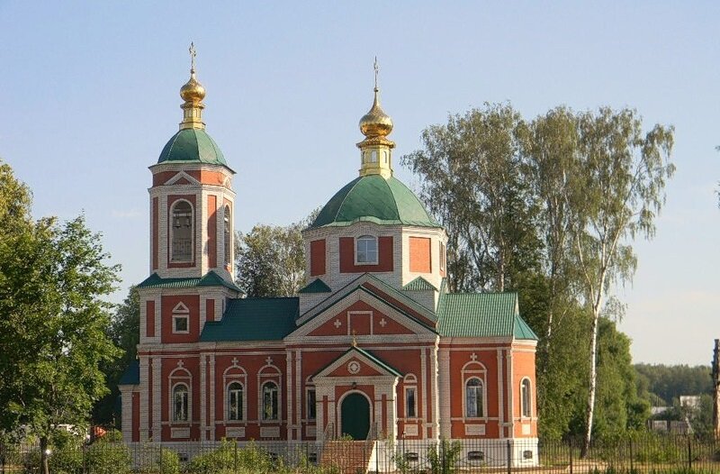 Ortodoks kiliseleri Церковь Покрова Пресвятой Богородицы, Vladimirskaya oblastı, foto