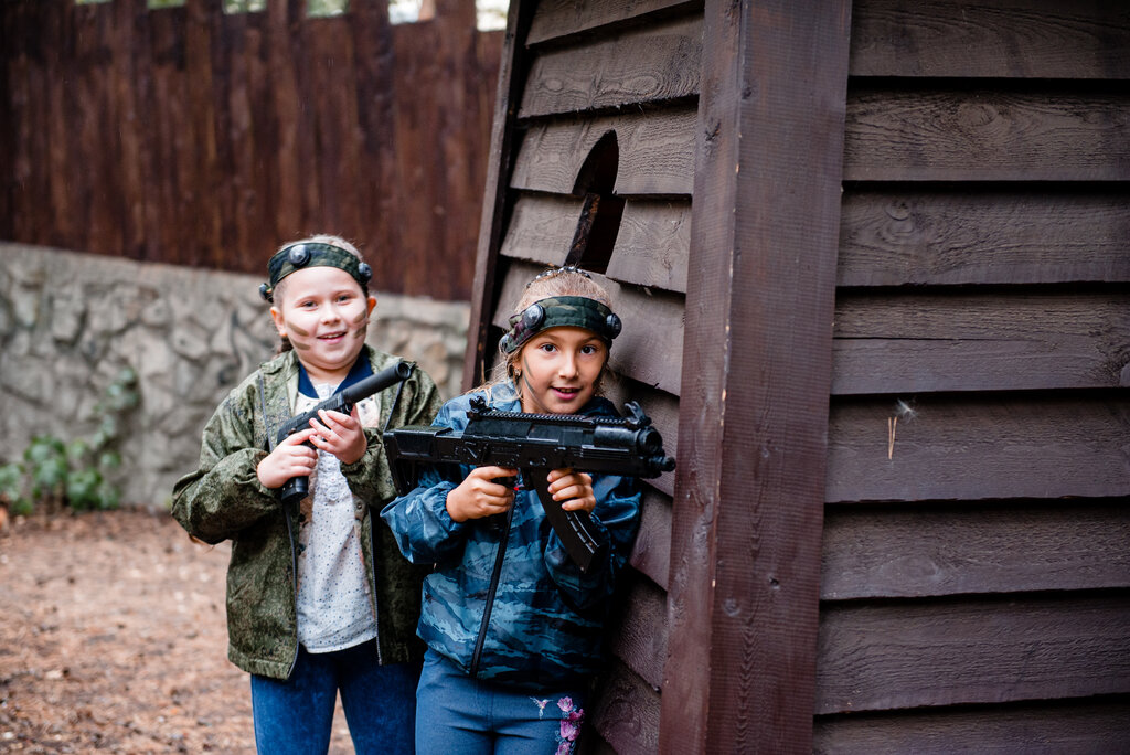 Lazer paintball Laser Strike, Voronej, foto