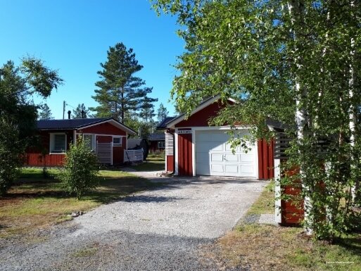 Yazlık ev inşaatı Salmun maatilamatkailu, Kuzey Ostrobothnia, foto