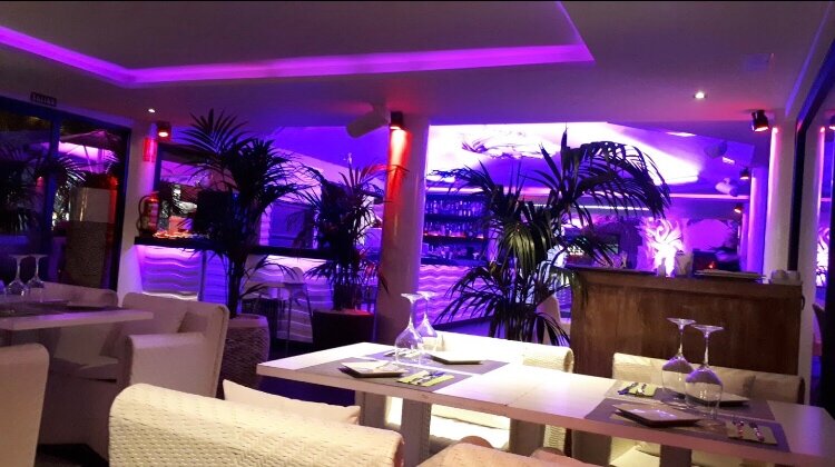 Restoran Papagayo Beach Club, Playa de las Americas, foto
