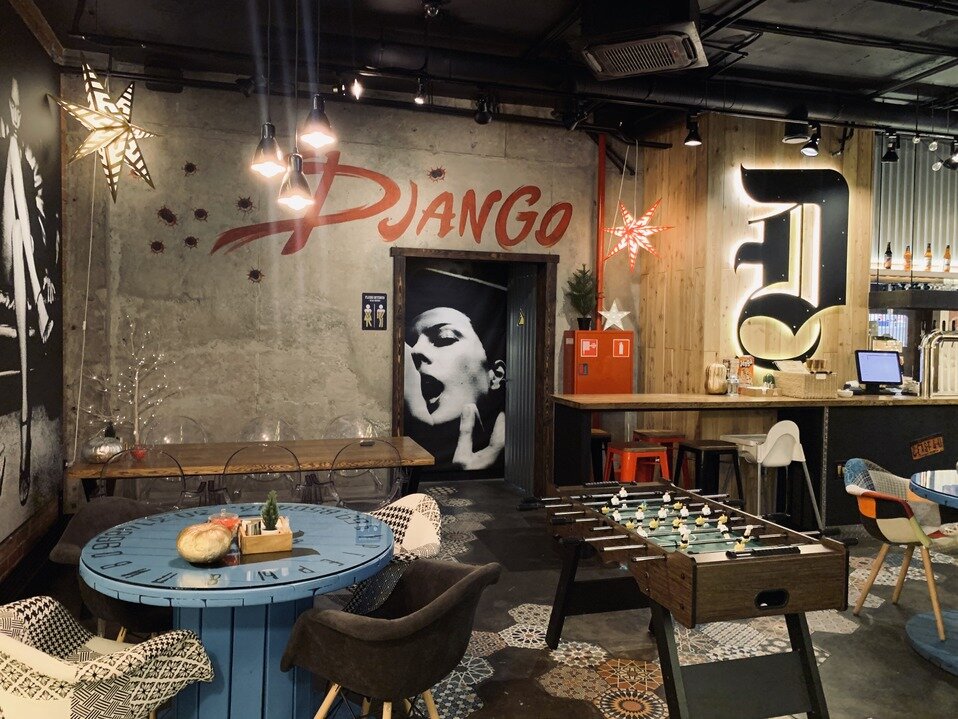 Kafe Django, Saint‑Petersburg, foto