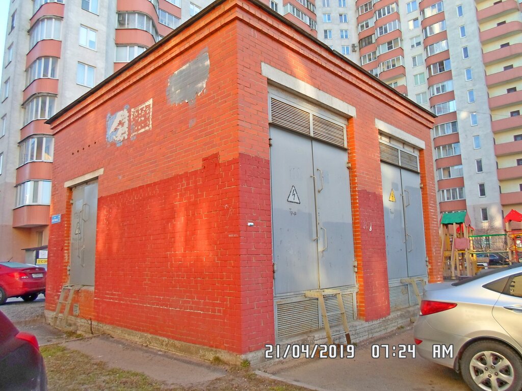 Mühendislik altyapısı Трансформаторная подстанция № 17887, Saint‑Petersburg, foto