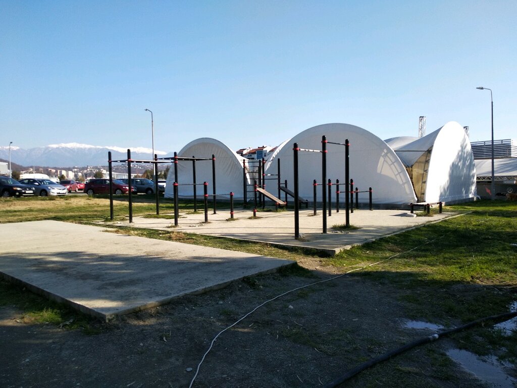 Spor alanı Воркаут, Krasnodarski krayı, foto