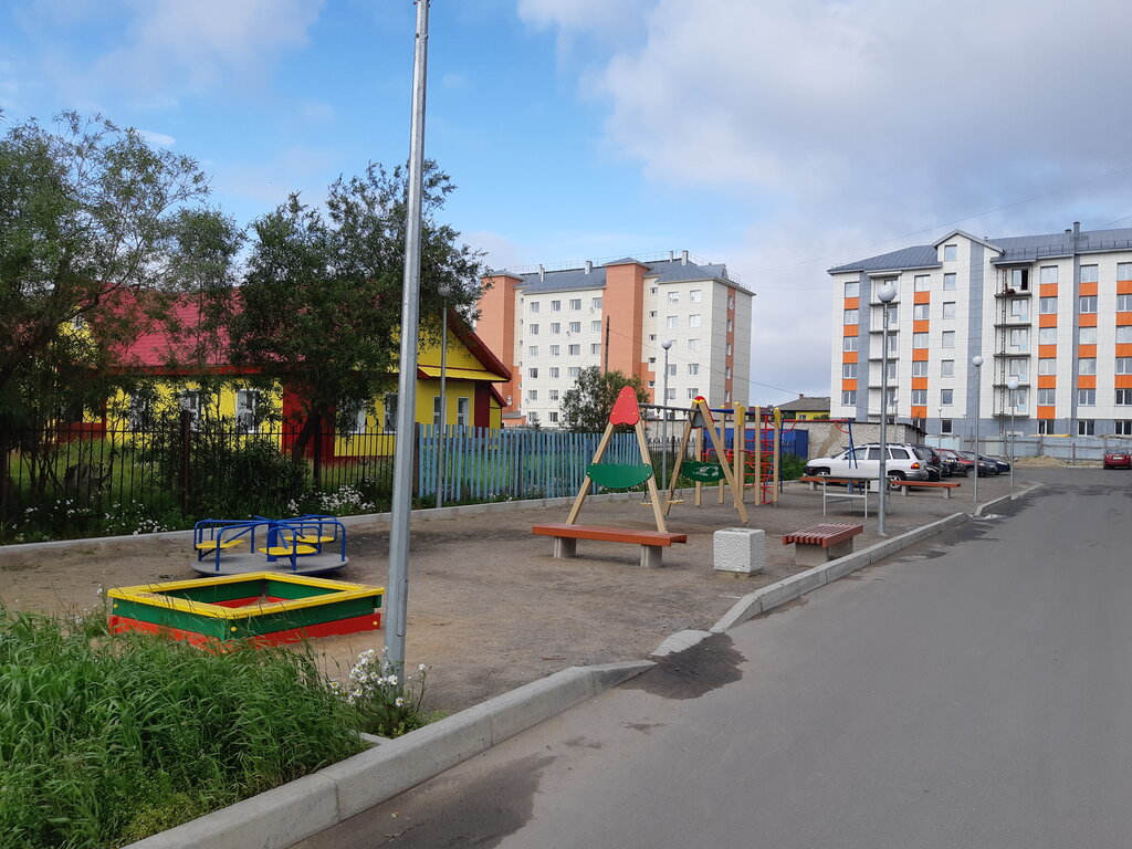 Oyun alanı Playground, Naryan‑Mar, foto