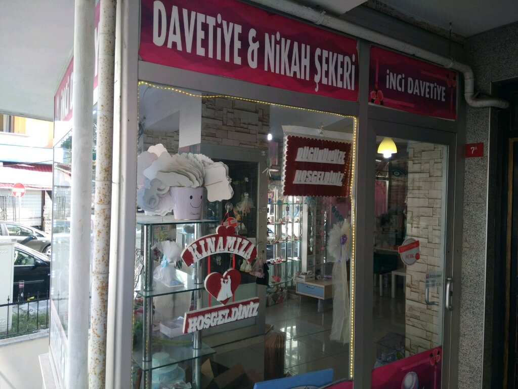 Düğün mağazası İnci Davetiye & Nikah Şekeri, İstanbul, foto