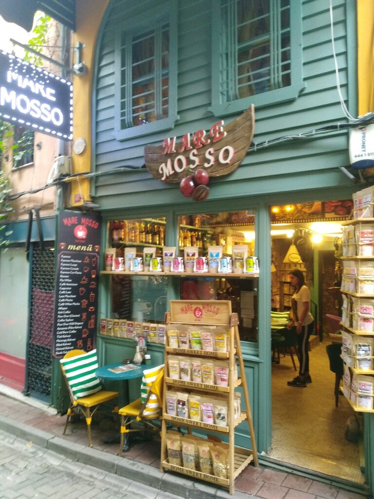 Kahve dükkanları Mare Mosso Coffee, İstanbul, foto