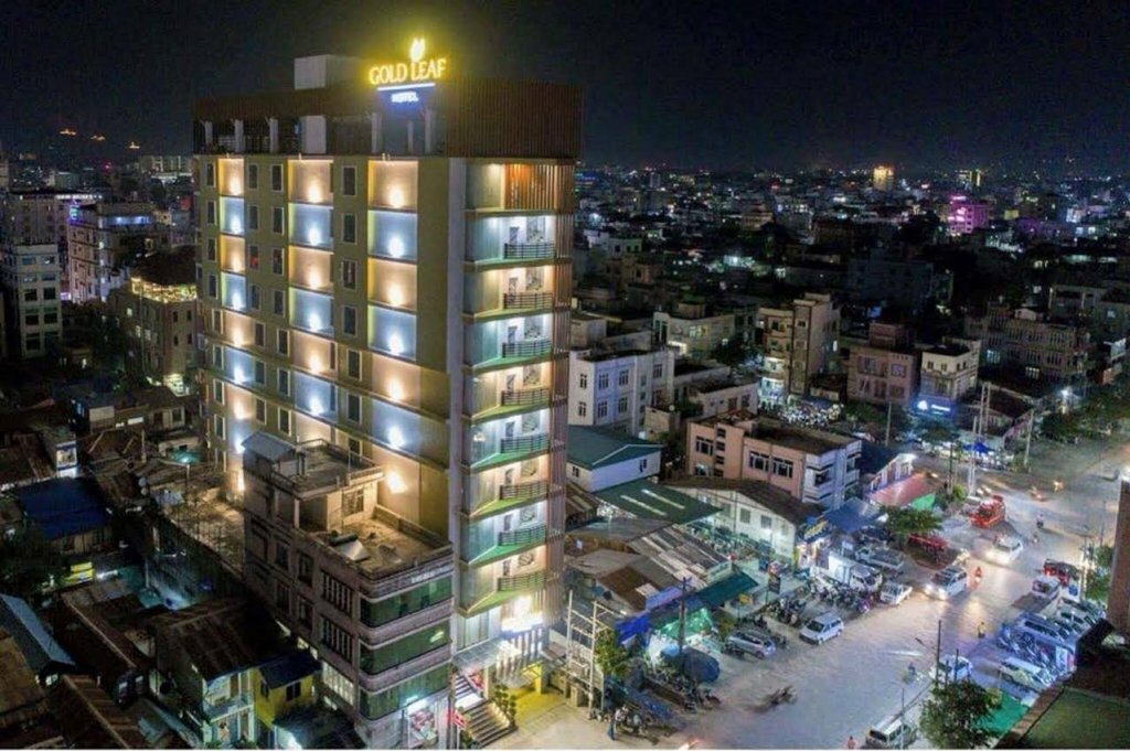 Otel Gold Leaf Hotel, Mandalai, foto