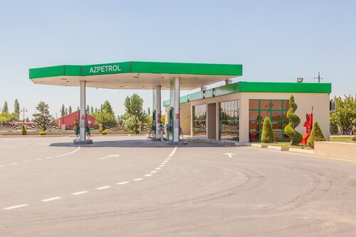 Benzin istasyonu Azpetrol 25, İmişli Rayonu, foto