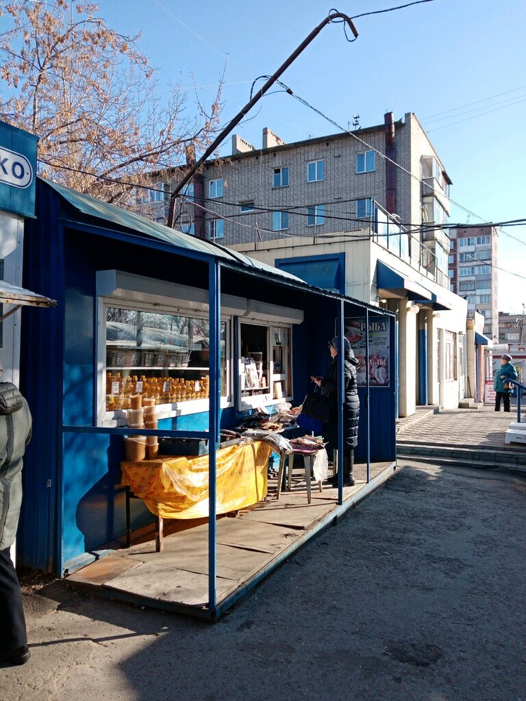 Balık ve deniz ürünleri Киоск по продаже рыбы, Barnaul, foto