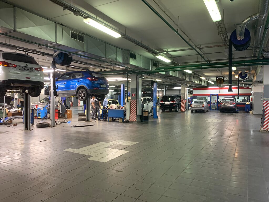 Otomobil servisi ServiseTcentr, Moskova, foto