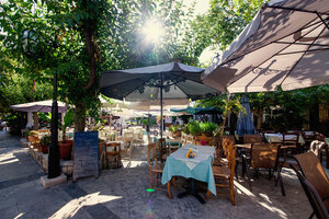 Zen of Crete • Cretan cuisine with a modern twist (Ελλάδα, νησί Κρήτης, Επάνω Αρχάνες, Πλ. Ελ. Βενιζέλου 2), restoran  Dünya'dan