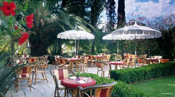 Restoran Chateau Marmont Hotel, Los Angeles, foto
