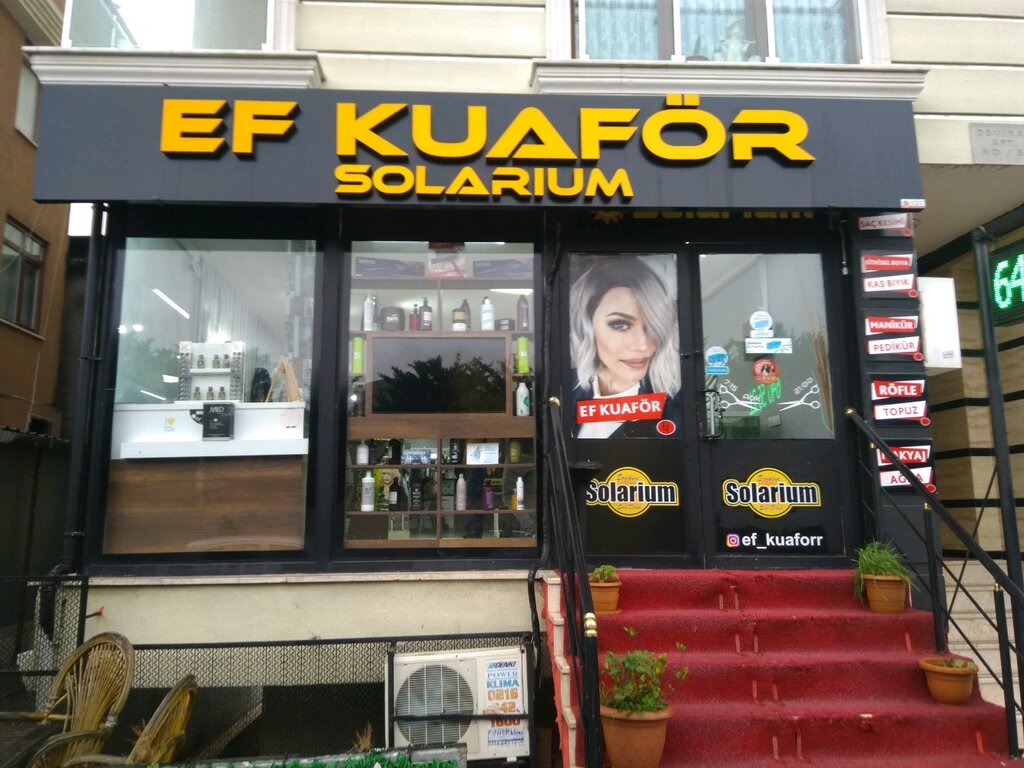 Kuaförler EF Kuaför & Solarium, İstanbul, foto