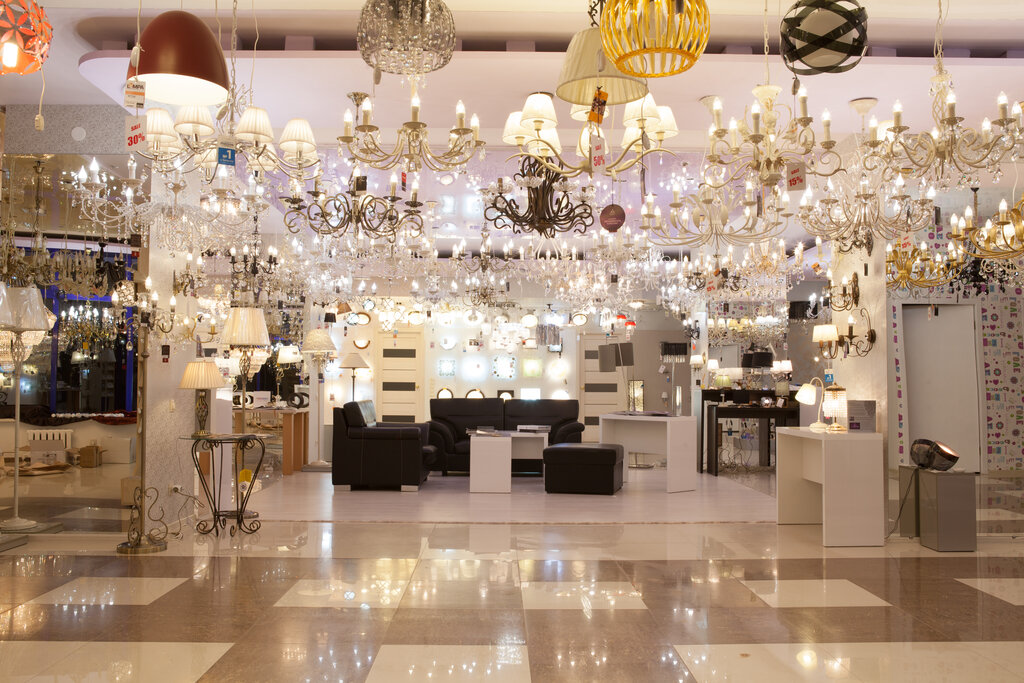 Lamba ve avize mağazaları Salon sveta Lampa, Aktöbe, foto
