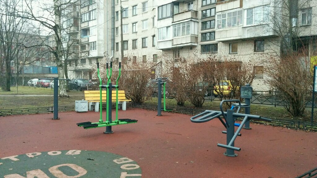 Spor alanı Уличные тренажёры, Saint‑Petersburg, foto