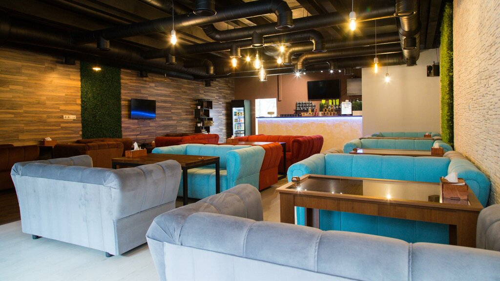 Nargile kafeler Myata Lounge, Moskova, foto