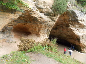 Gutman's Cave (Siguldas pilsēta), doğa  Sigulda'dan