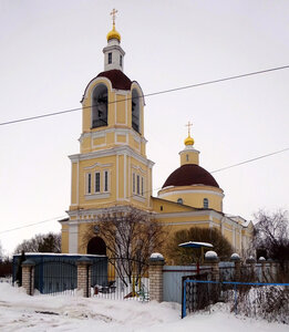 Tserkov Nikolaya Chudotvortsa V Podmoshye (Moscow Region, Dmitrovskiy Urban District, derevnya Podmoshye), ortodoks kiliseleri  Moskova ve Moskovskaya oblastından
