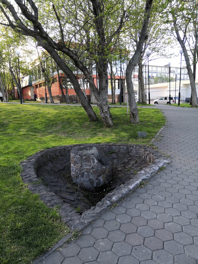 Pınar, çay Spring, stream, Petropavlovsk, foto