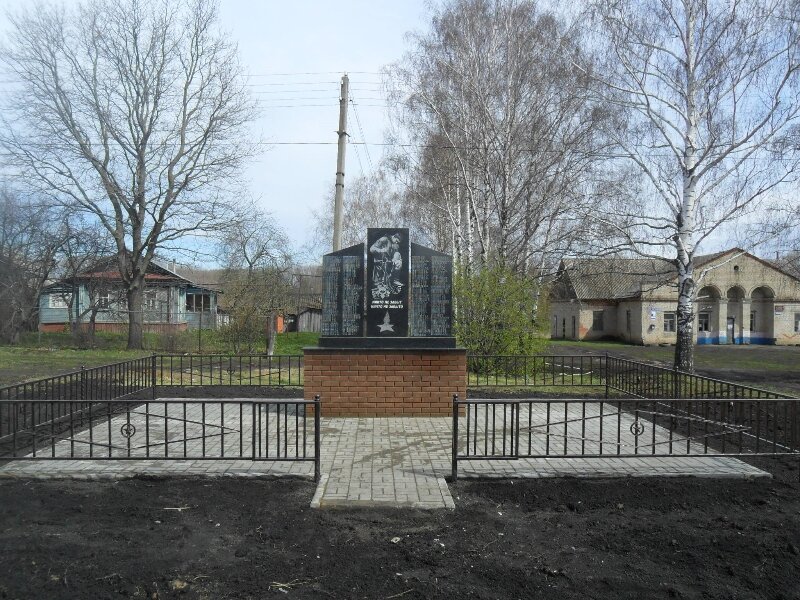 Anıt, heykel Памяти погибших, Nijegorodskaya oblastı, foto
