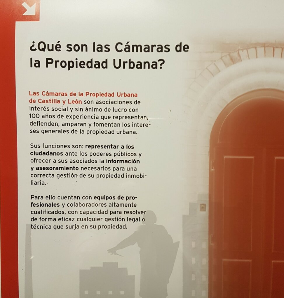 Gayrimenkul yönetimi Cámara De La Propiedad Urbana de Burgos, Burgos, foto