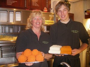 Fast food Snackbar-Lunchroom Van Westerop, Noordwijk, foto