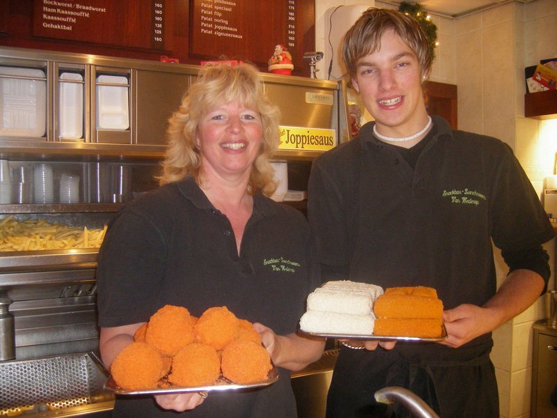 Fast food Snackbar-Lunchroom Van Westerop, Noordwijk, foto