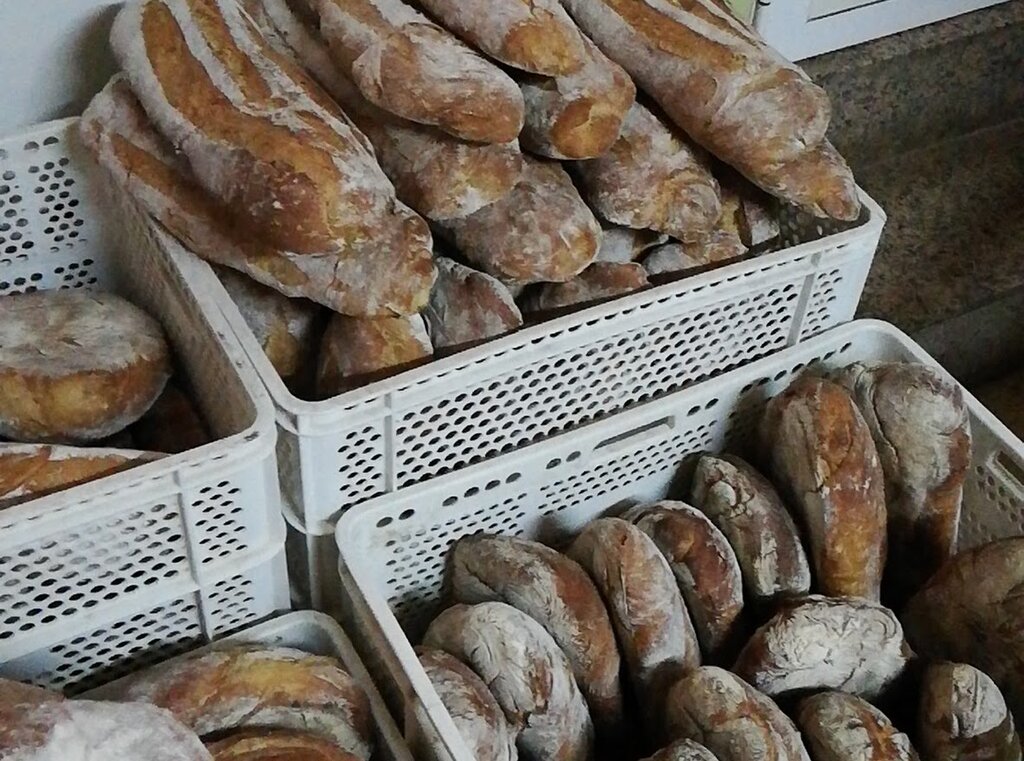 Ekmek fırını Panaderia Pensado Y Rivas, Galisya, foto