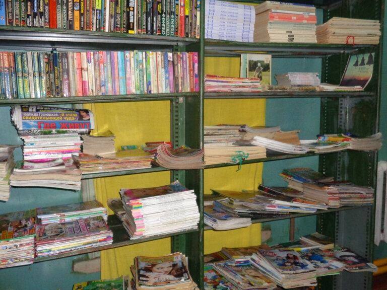 Kütüphaneler Барановская сельская библиотека, Kostromskaya oblastı, foto