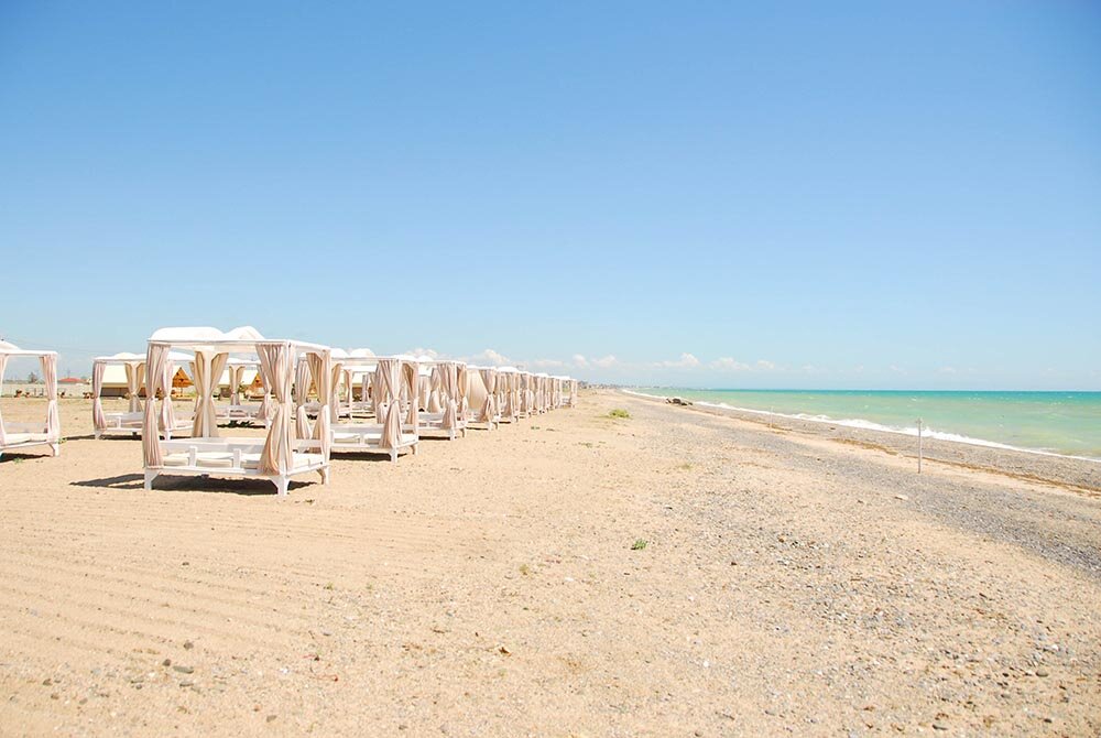 Kamp alanları Viktoriya, Yevpatorya, foto