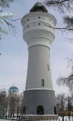 Müzeler ve sanat galerileri Water tower in Hlukhiv, Glukhov, foto