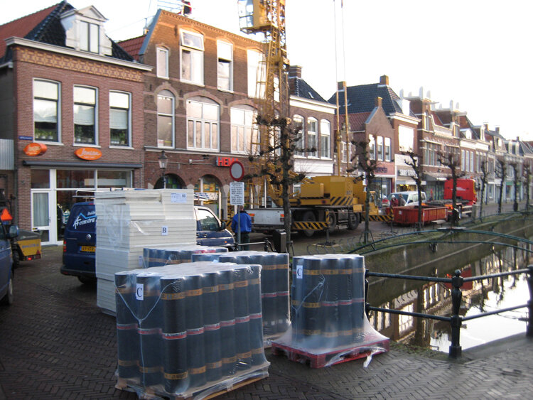 Çatı ve çatı materyalleri Feenstra Dakbedekking, Friesland, foto