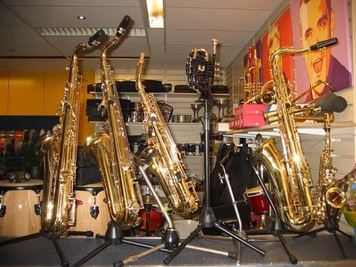 Müzik enstrumanların tamiri Muziekwinkel De, Dünya, foto