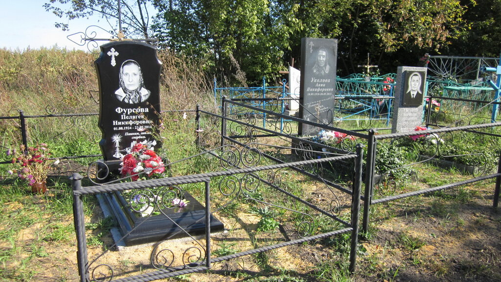 Mezarlıklar кладбище хутора Озерки, Kurskaya oblastı, foto