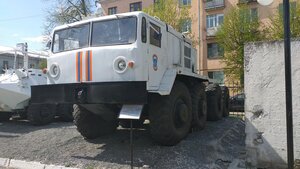 Танковый тягач Маз-537 (Elektropriborovskiy proyezd No:2А), teknoloji anıtı  Vladimir'den