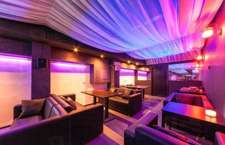 Nargile kafeler Blow lounge bar, Moskova, foto