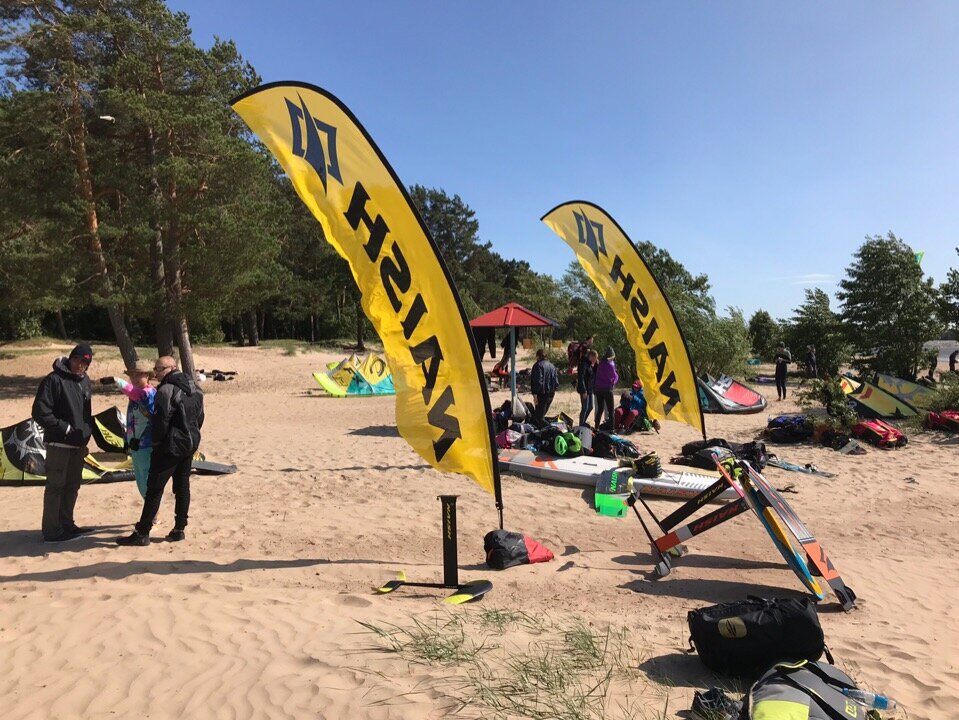 Spor okulları Naish kiteboarding, Sestroretsk, foto