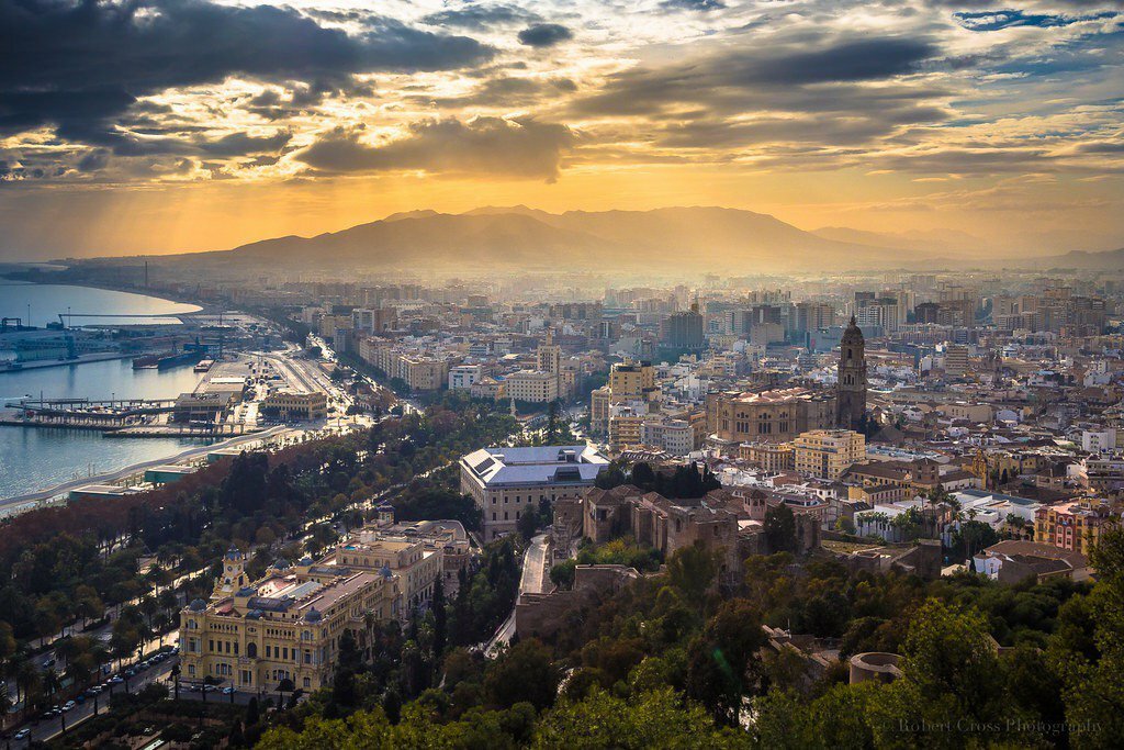 Turistik yerler Teatro Romano de Málaga, Malaga, foto