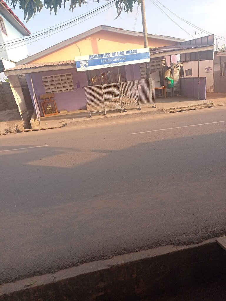 Ortodoks kiliseleri Assemblies of God atico branch, Akra, foto