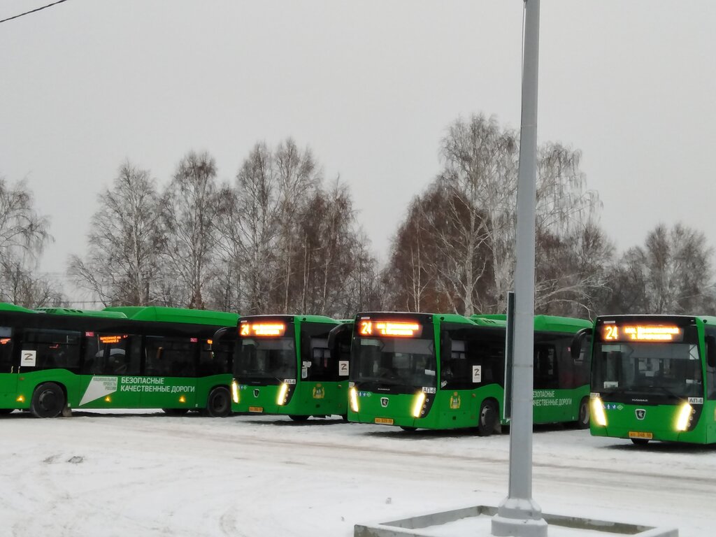 Otobüs park yerleri Avtobusnoye predpriyatiye № 6, Yekaterinburg, foto
