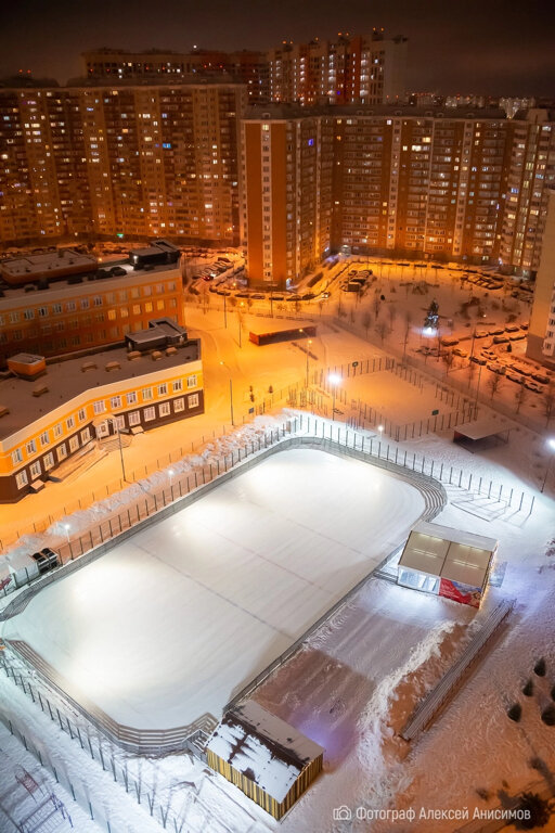 Buz pateni pistleri Ice rink, Moskova ve Moskovskaya oblastı, foto