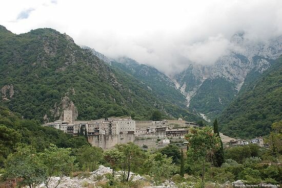 Manastır Agiou Pavlou monastery, Dünya, foto