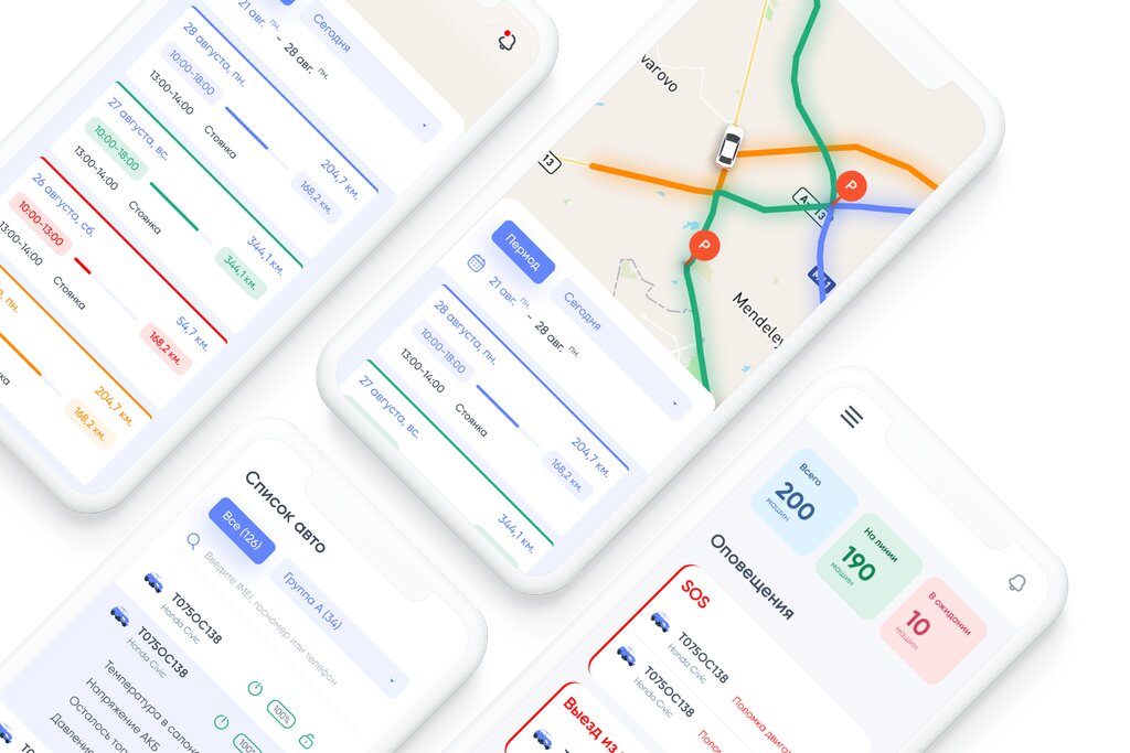 Filo ve araç takip hizmetleri ControlGPS, Moskova, foto