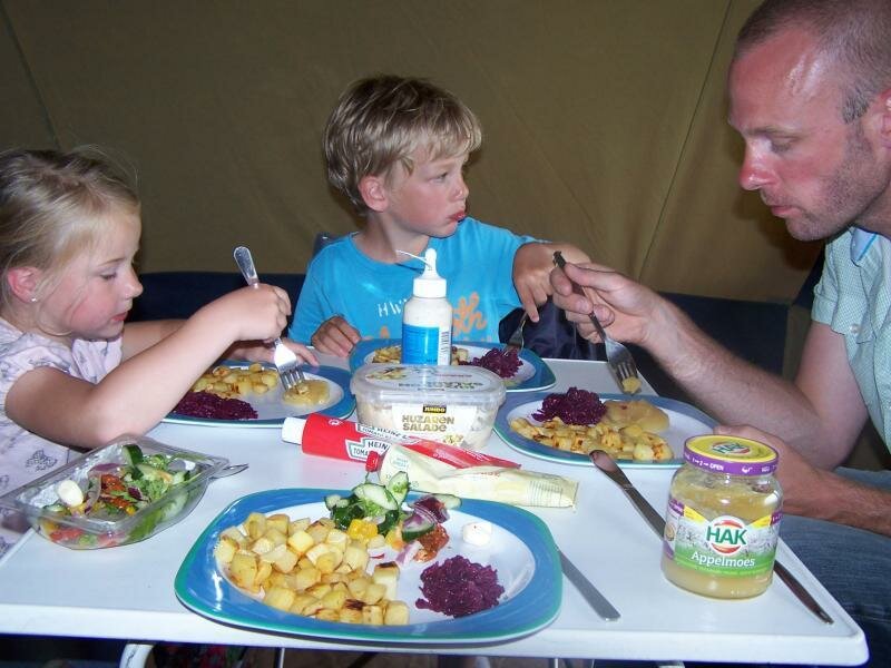 Kamp alanları Mast Camping, Friesland, foto