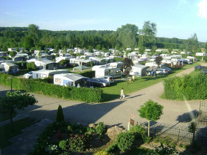 Kamp alanları Geuldal Camping 't, Limburg, foto