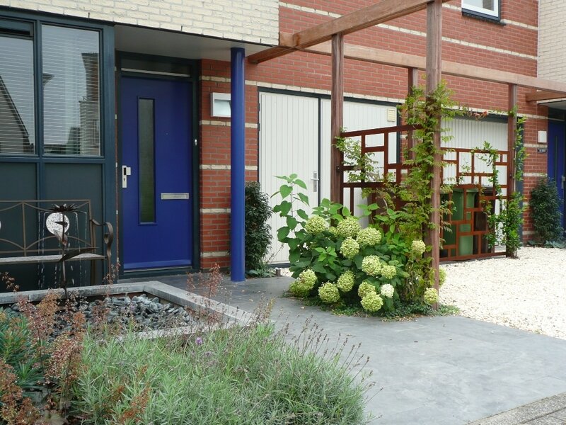 Peyzaj tasarımı Hoveniersbedrijf Erik Vroege, Utrecht eyaleti, foto