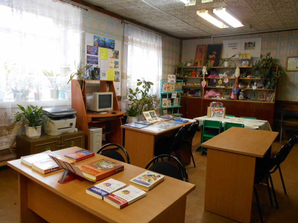 Kütüphaneler Библиотека № 13 д. Сергеиха, Vladimirskaya oblastı, foto
