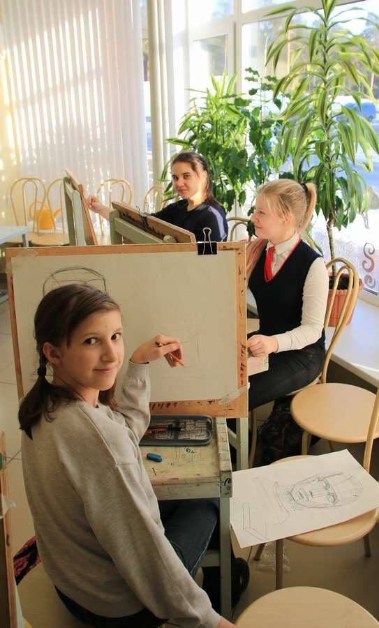 Sanat okulları Сосновоборская детская художественная школа им. О.А. Кипренского, Sosnoviy Bor, foto
